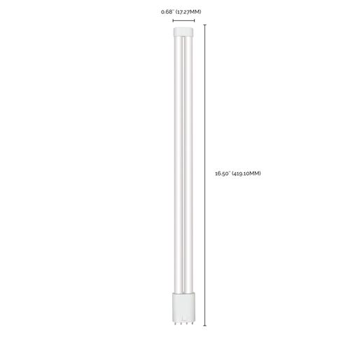 S9952 - Satco S9952 - 15 Watt PLL LED Bulb - 2G11 Base - 2000 Lumens ...