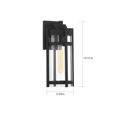 60-6572 - Nuvo 60-6572 - Tofino 1 Light Medium Lantern Textured Black ...