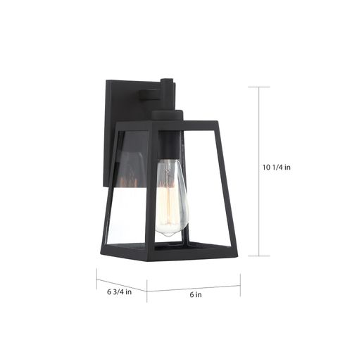 60-6581 - Nuvo 60-6581 - Halifax 1 Light Small Lantern Matte Black ...