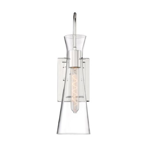 60-6867 - Nuvo 60-6867 - Bahari 1 Light Wall Sconce Fixture Polished ...