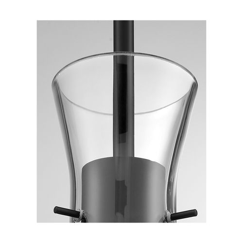 60-6878 - Nuvo 60-6878 - Bahari 1 Light Mini Pendant Fixture Black ...