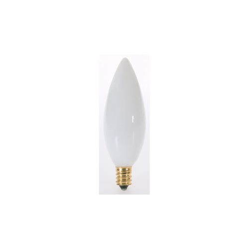 A3590 - Satco A3590 - 60 Watt B10 Incandescent Bulb - White - 2500 ...