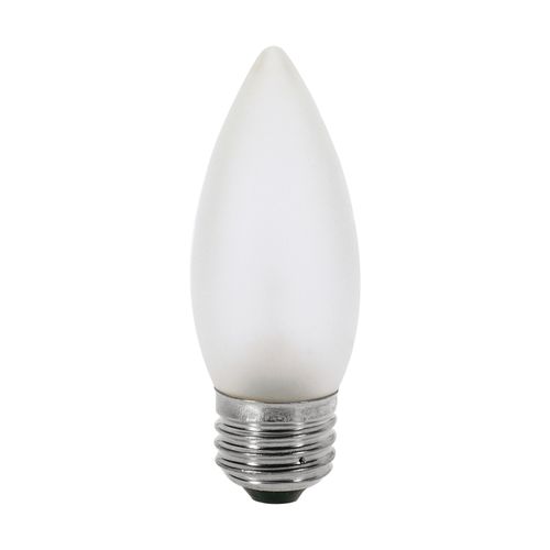S11375 - Satco S11375 - 4.3 Watt C11 LED Bulb - Frosted - Medium base - 2700K - 350 Lumens - 120 ...