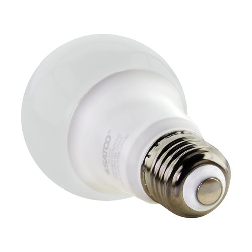 S11412 - Satco S11412 - 9 Watt A19 LED Bulb - 2700K - Medium base - 220 deg. Beam Angle (100 Pack)