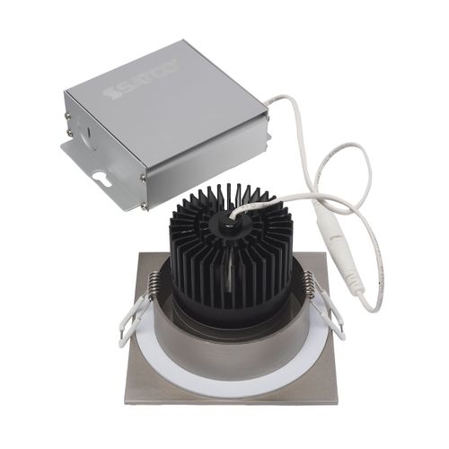 S11635 - Satco S11635 - 12 watt LED Direct Wire Downlight 3.5" 3000K ...