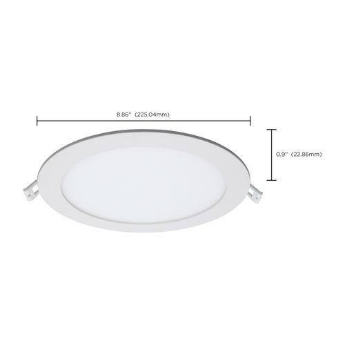 S11828 - Satco S11828 - 24 Watt LED Direct Wire Downlight Edge-lit 8 ...