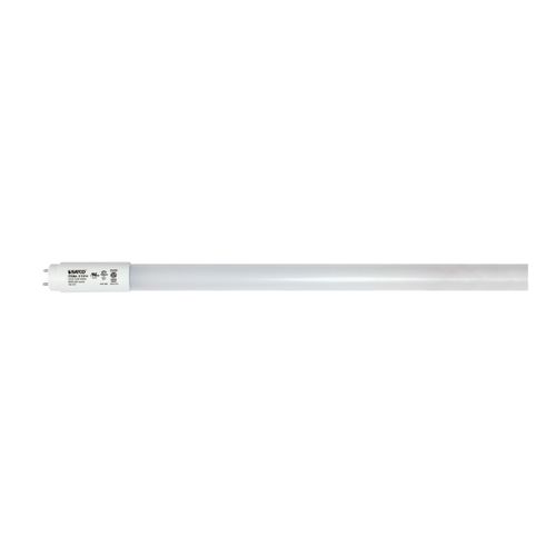 S11914 - Satco S11914 - 18.5 Watt T8 LED Bulb - 3000K - Medium Bi Pin base - 50000 Average rated ...