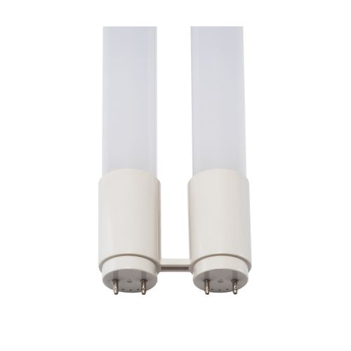 S18450 - Satco S18450 - 13 Watt T8 U-Bend LED Bulb - 50000 Hours - Medium bi-pin base - 1800 ...