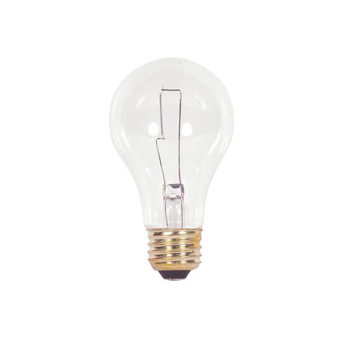 S2502 - Satco S2502 - 57 Watt A19 Incandescent Bulb - Clear - 1000 ...