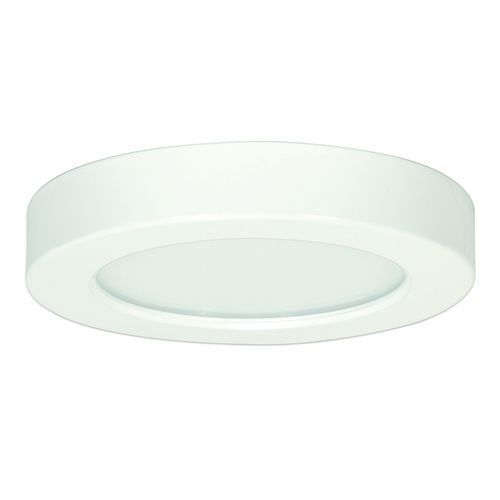 S29323 - Satco S29323 - 10.5 watt 5.5" Flush Mount LED Fixture 3000K Round Shape White Finish ...