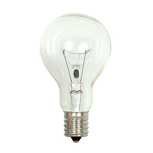 S4166 - Satco S4166 - 60 Watt A15 Incandescent Bulb - Clear - 1000 ...
