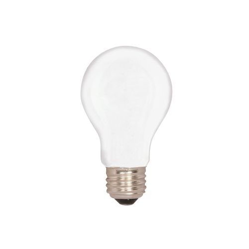 S4462-TF - Satco S4462-TF - 67 Watt A19 Incandescent Bulb - Frost - 1500 Average rated hours ...