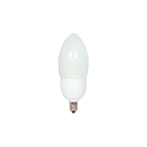 S7312 - Satco S7312 - 5 Watt - B11 Compact Fluorescent Bulb 4100K - 82 ...