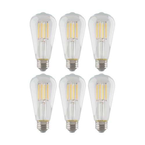 S8554-06 - Satco S8554-06 - 5.5 Watt ST19 LED Bulb - Clear - Medium ...
