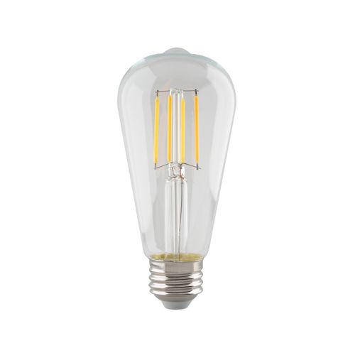 S8554 - Satco S8554 - 5.5 Watt ST19 LED Bulb - Clear - Medium base ...