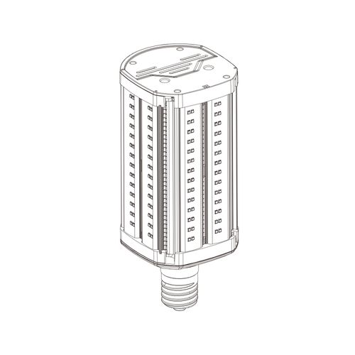 S8938 - Satco S8938 - 110 Watt LED Hi-lumen shoe box style lamp for ...