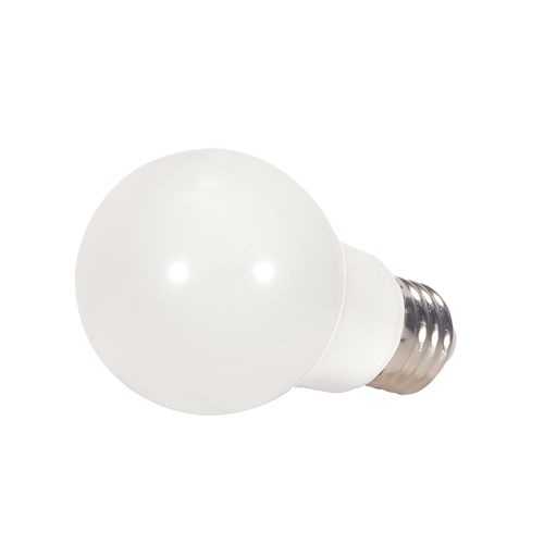 S9113 - Satco S9113 - Discontinued - 6.4 Watt - A19 LED Bulb - Frosted - 5000k Medium base - 240 ...