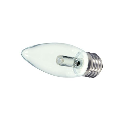 S9154 - Satco S9154 - 1.4 Watt LED Bulb - B11 - Clear - 2700K - Medium base - 120 Volt (5 Pack)