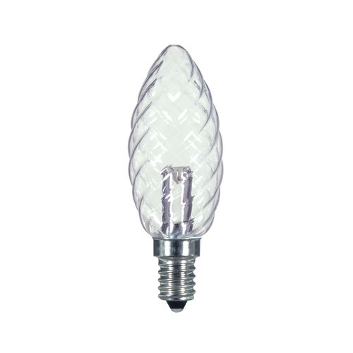 S9155 - Satco S9155 - 1 Watt LED Bulb - BA9 1/2 - Clear - 2700K ...