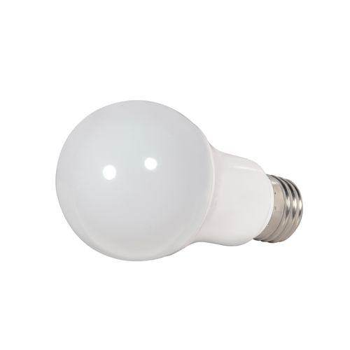 S9209 - Satco S9209 - Discontinued - 9.8 Watt - A19 LED Bulb - Frosted - 3500K - Medium base ...