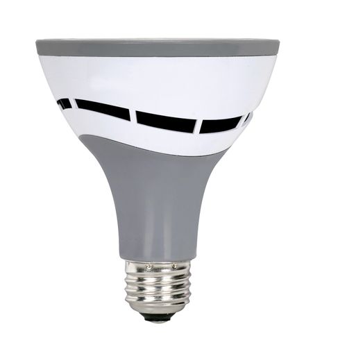 S9764 - Satco S9764 - 12 Watt PAR30 Long Neck LED Bulb - 3000K - 25 deg ...