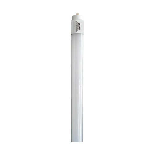 S9918 - Satco S9918 - 43 Watt T8 LED Bulb - Single pin base - 4000K ...