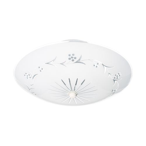 SF76-268 - Nuvo SF76-268 - 2 Light 12" Flush w/ Round Grape Glass White ...