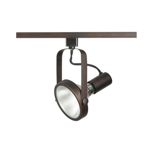 Track Light Fixtures Nuvo Brushed Nickel PAR30 Gimbal Ring Track Light ...