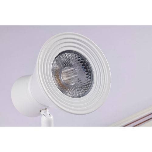TH642 - Nuvo TH642 - 12 Watt LED Cinch Track Head 3000K Matte White Finish