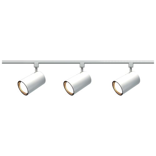TK318 - Nuvo TK318 - 3 Light R30 Straight Cylinder Track Kit 4 foot ...