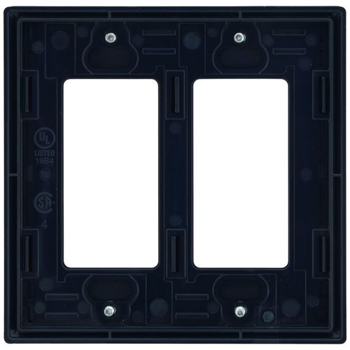 SC-2-DE - Lutron SC-2-DE - Claro 2 Gang Wall Plate for Decorator/Rocker ...