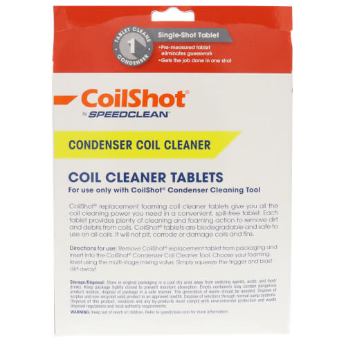SC-CS-TABS - SpeedClean SC-CS-TABS - CoilShot Coil Cleaner Tablets ...