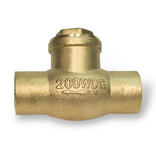 SC125S - SC125S - 1-1/4" Solder Ends Swing Check Valve