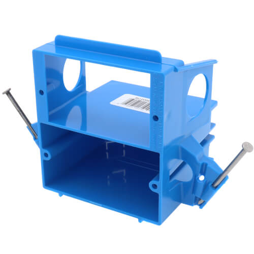 SC200DV - Carlon SC200DV - 20.5 Cubic Inch 2-Gang Dual Voltage Box/Bracket