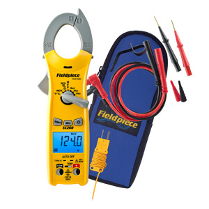 Fieldpiece SC260 Compact Clamp Meter - SupplyHouse.com