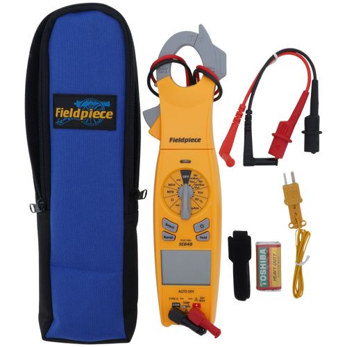 SC640 - Fieldpiece SC640 - SC640, Loaded Clamp Meter w/ Swivel Head ...
