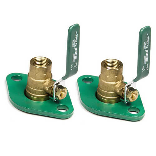 SF-050T - Taco SF-050T - 1/2" Threaded Shut-Off Freedom Swivel-Flange Set