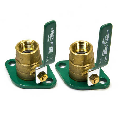 SF-100T - Taco SF-100T - 1" Threaded Shut-Off Freedom Swivel-Flange Set
