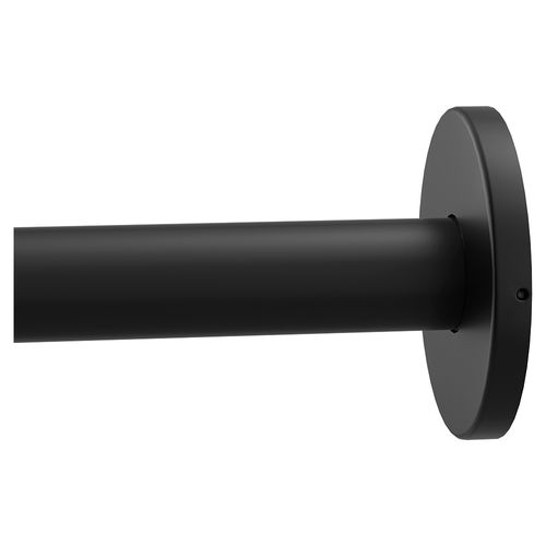 SF2143BL - Moen SF2143BL - 5' Straight Shower Rod, SF2143BL (Matte Black)