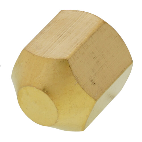 SF2225 - Supco SF2225 - 1/4" Flare Hex Brass Cap with Copper Gasket ...