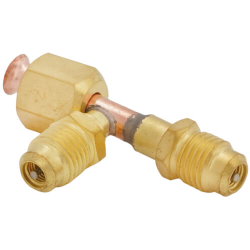 SF9601 - Supco SF9601 - 1/4" M. Flare x 1/4" Flare Nut w/ Depressor Tip ...