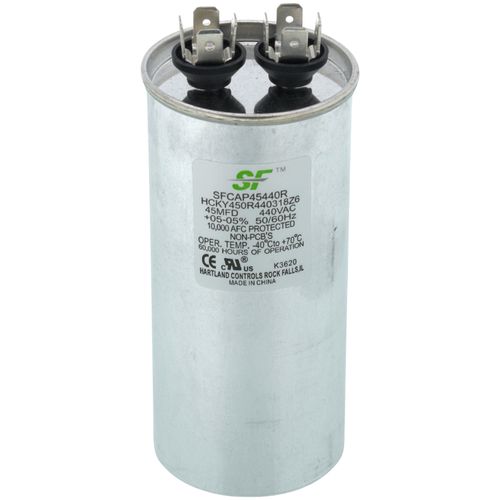SFCAP45440R - Trane SFCAP45440R - 45 MFD Round Run Capacitor (440V ...