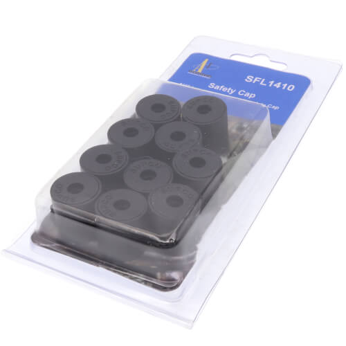 SFL1410 - Supco SFL1410 - 1/4" Safety Locking Cap (10 Pack)