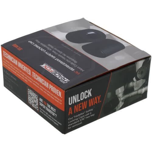 SFL1450 - Supco SFL1450 - 1/4" Safety Locking Cap (50 Pack)