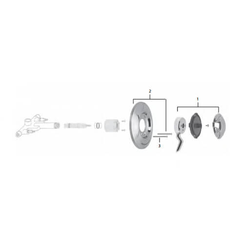 SKD0223 - Brasscraft SKD0223 - Mixet Ultimate Single Handle Tub/Shower ...