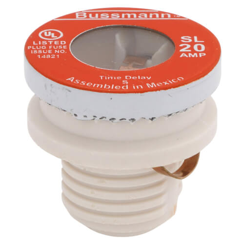 SL-20 - Cooper Bussmann SL-20 - 20 Amp Time Delay Loaded Link Rejection ...