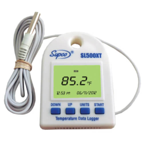 SL500XT - Supco SL500XT - SL500 External Probe Temperature Data Logger w/ Display