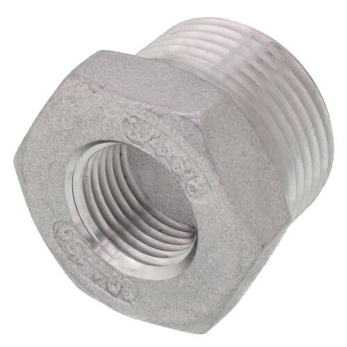 SLB075-038 - Bluefin SLB075-038 - T304 3/4" X 3/8" Stainless Steel Hex ...