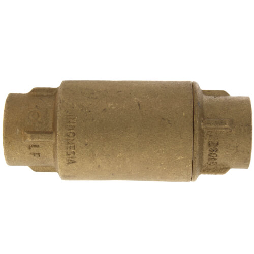 SLCS075 - Bluefin SLCS075 - 3/4" Sweat Spring Loaded Check Valve, Lead Free