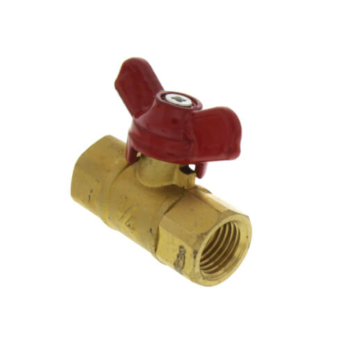 SMV533 - Winters Instruments SMV533 - 1/4" Female SMV Brass Mini Ball ...